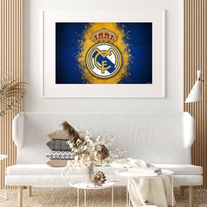 7 Real Madrid Digital Prints | Real Madrid Posters | Football Posters ...