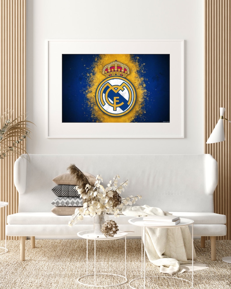 7 Real Madrid Digital Prints | Real Madrid Posters | Football Posters ...