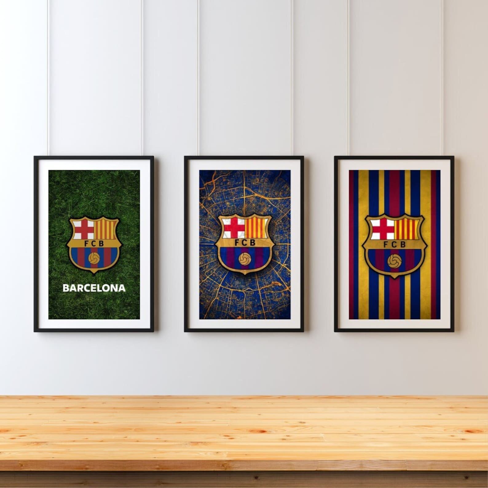 7 FC Barcelona Digital Prints | FC Barcelona Posters | Football Posters ...