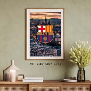 7 FC Barcelona Digital Prints | FC Barcelona Posters | Football Posters ...