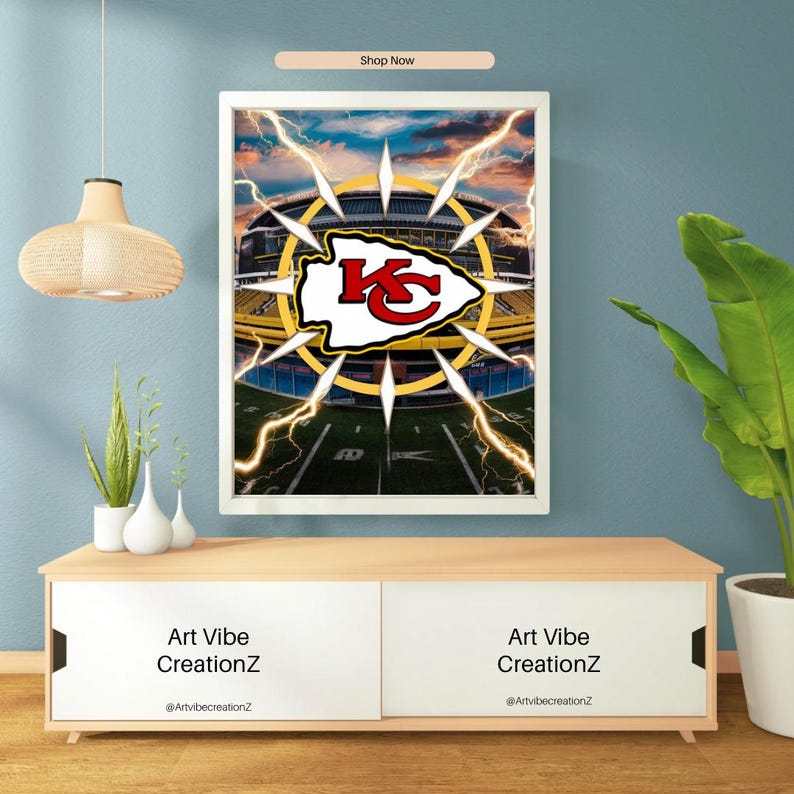 10 Kansas City Chiefs Prints American Football Kansas City Chiefs ...