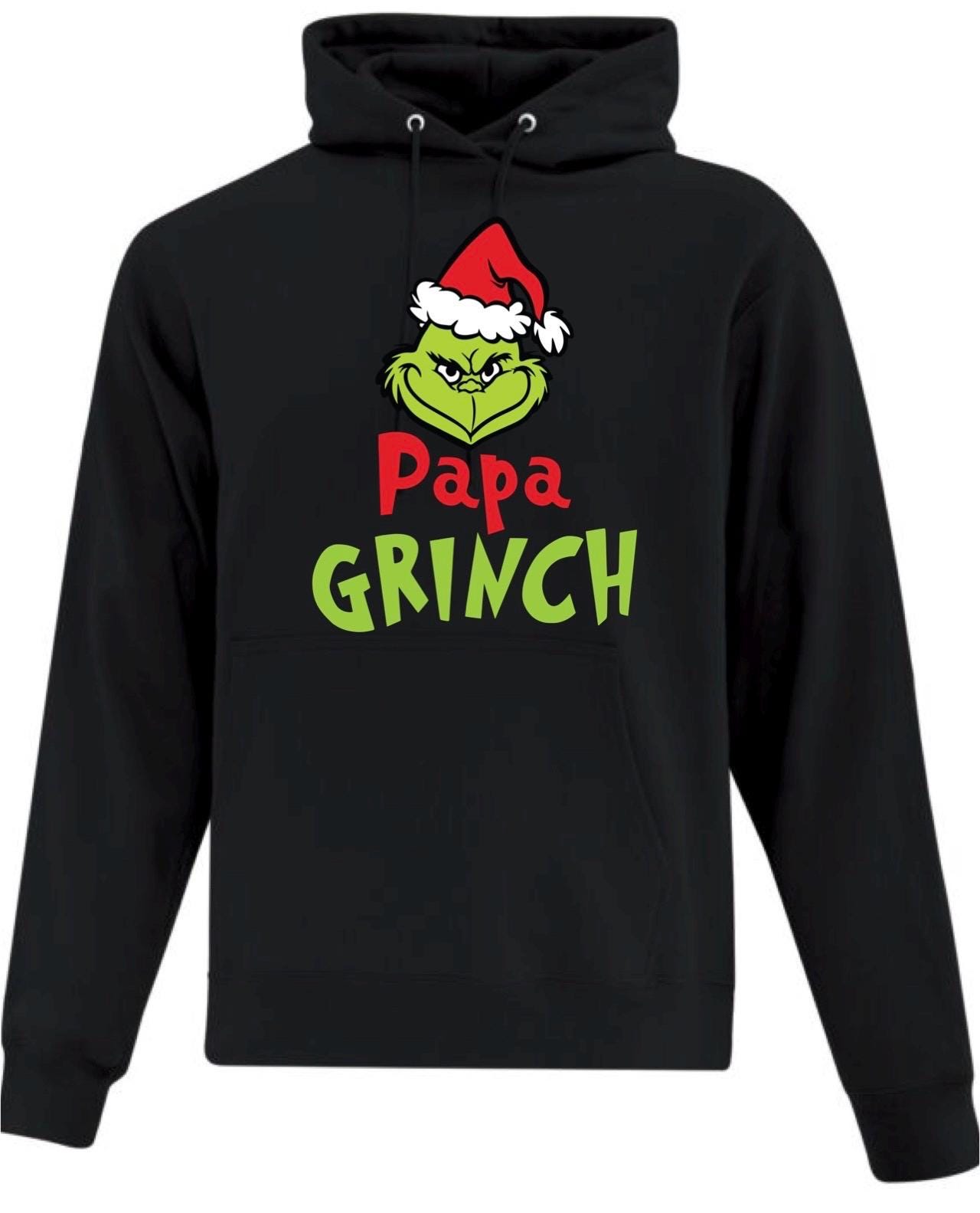 Papa Grinch Hoodie, Grinch, Hoodie, Grinch Lover - Etsy