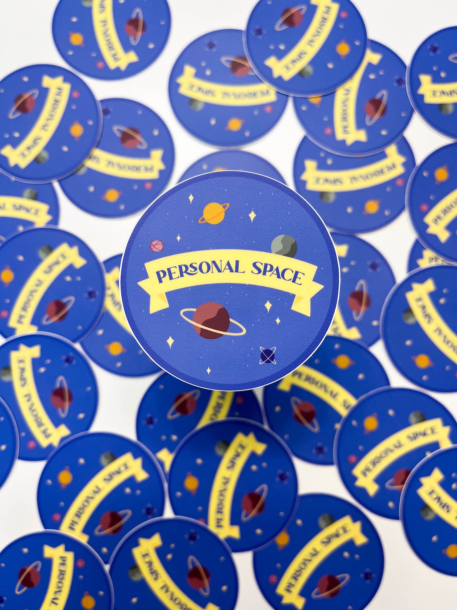 Personal Space STICKER - Planets, Outerspace, Stars, Laptop Decals ...