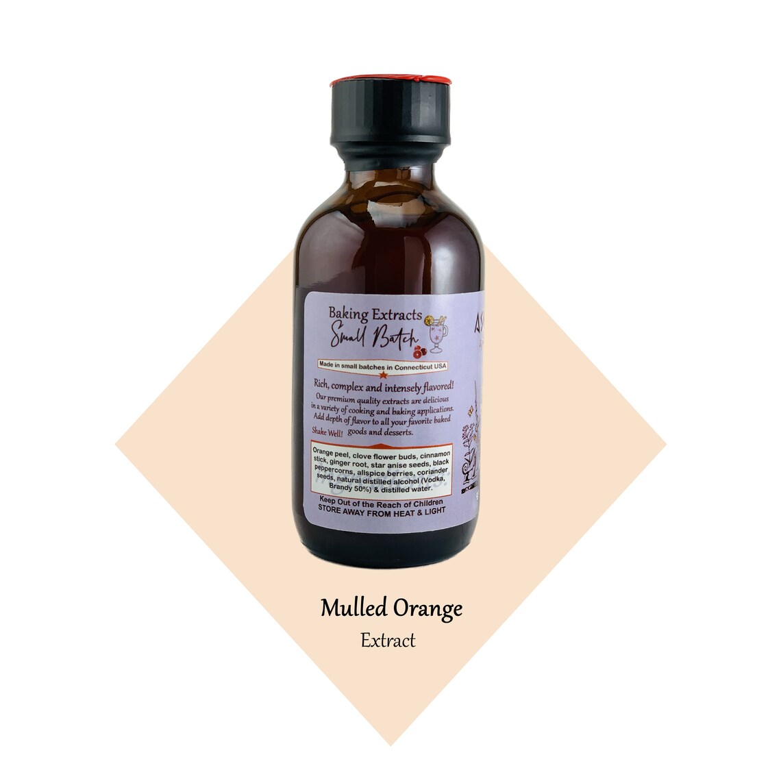 MULLED ORANGE Extract - Baking, Flavoring Spices, Small Batch - Etsy