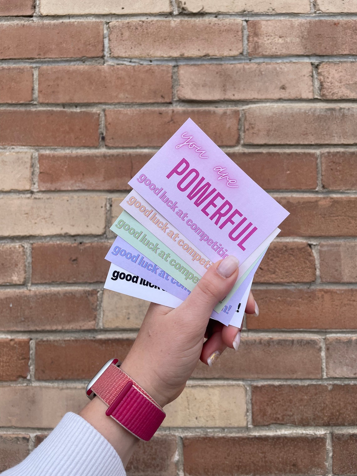 Good Luck at Competition PRINTABLE 5 Colors Available - Etsy
