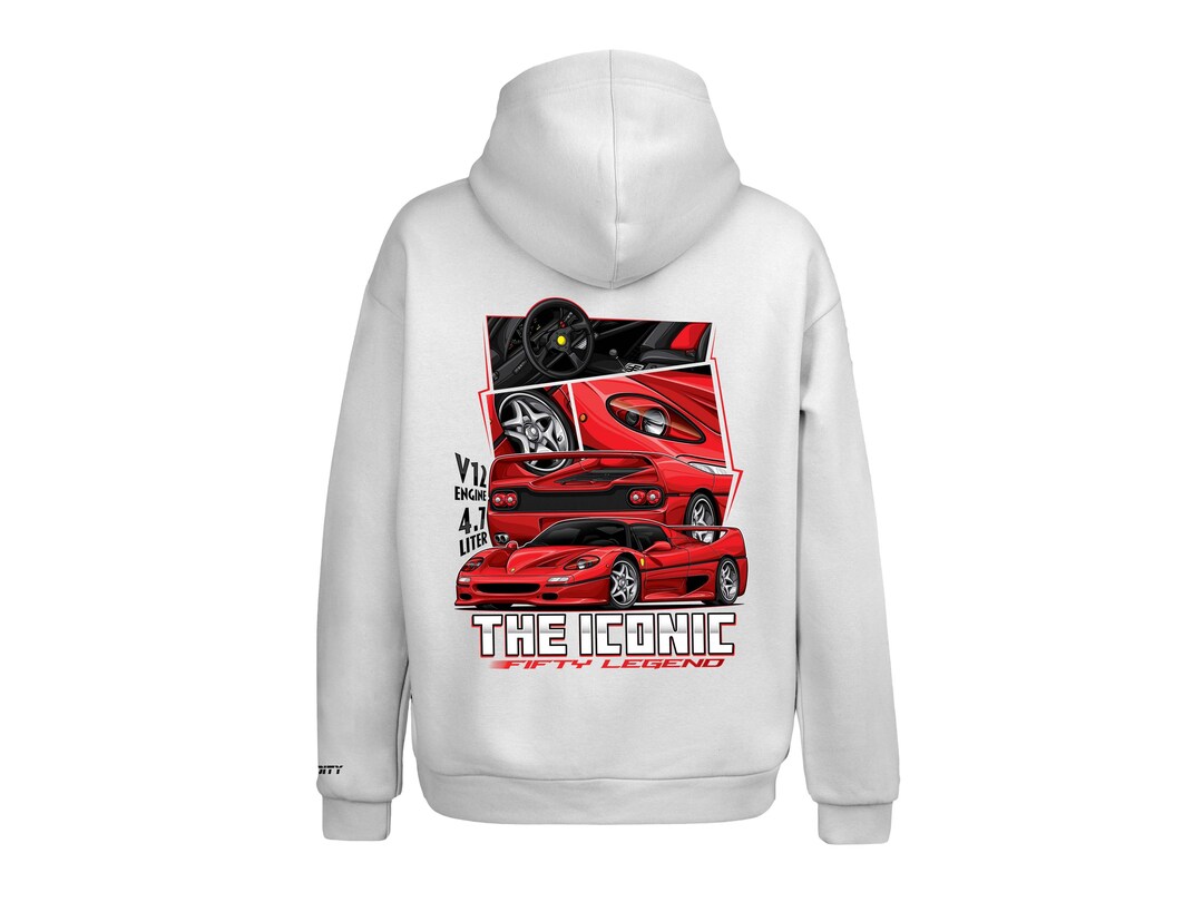 Hoodie "the Iconic Fifty Legend" - Etsy