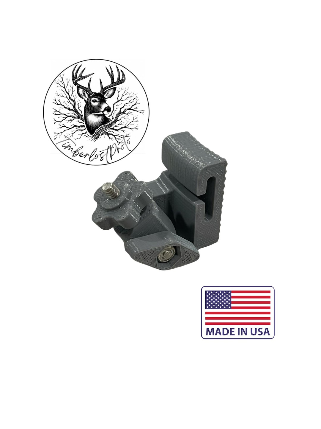 Adjustable Trail Camera Mount for Public Land: 2-way Bracket (pan and ...