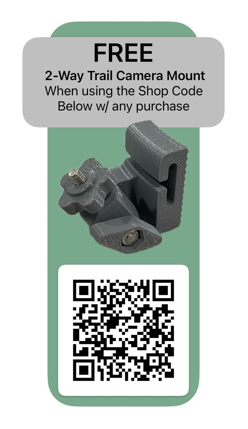 Adjustable Trail Camera Mount for Public Land: 2-way Adjustable Trail ...