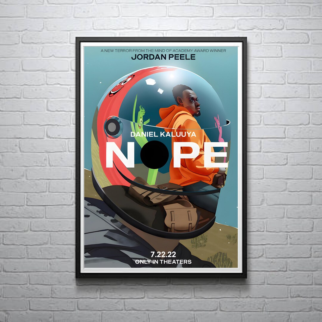 Nope Movie Print Movie Poster Film Print Wall Art Movie Print Cinema ...