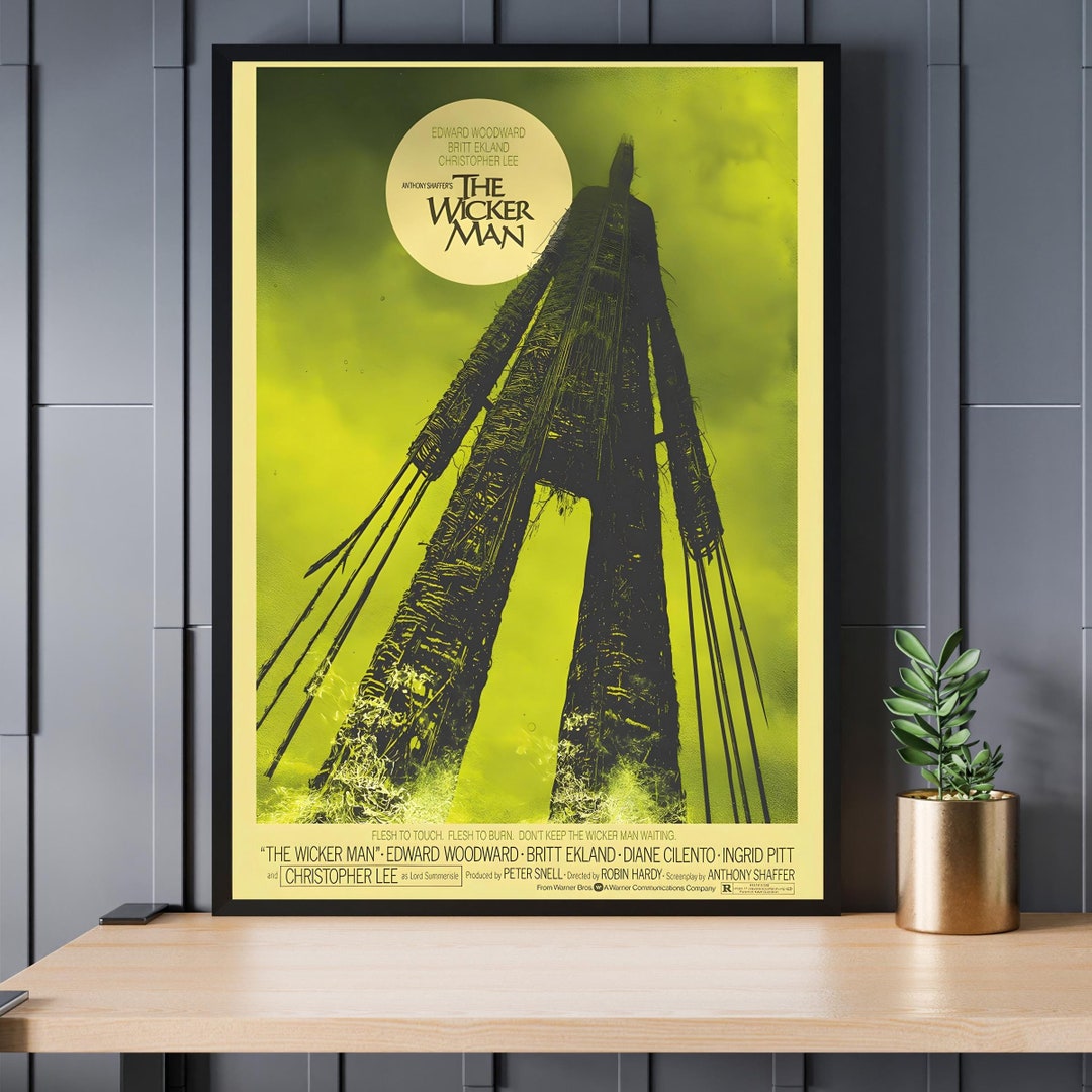 The Wicker Man Movie Print | Movie Poster | Film Print | Wall Art ...