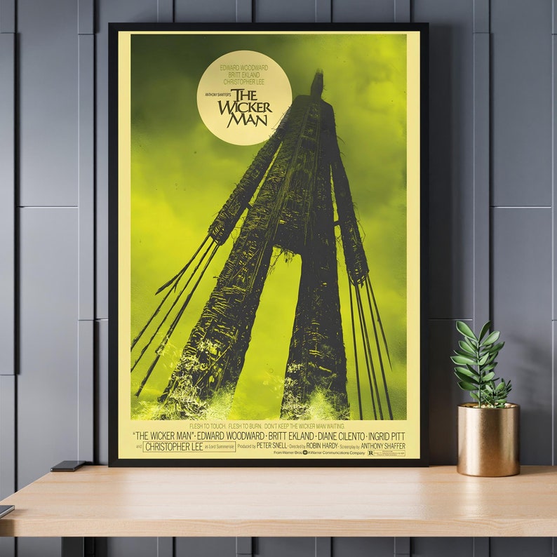The Wicker Man Movie Print | Movie Poster | Film Print | Wall Art ...
