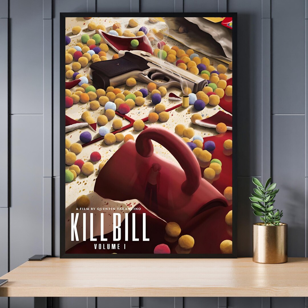 Kill Bill Movie Print | Movie Poster | Film Print | Wall Art | Cinema ...