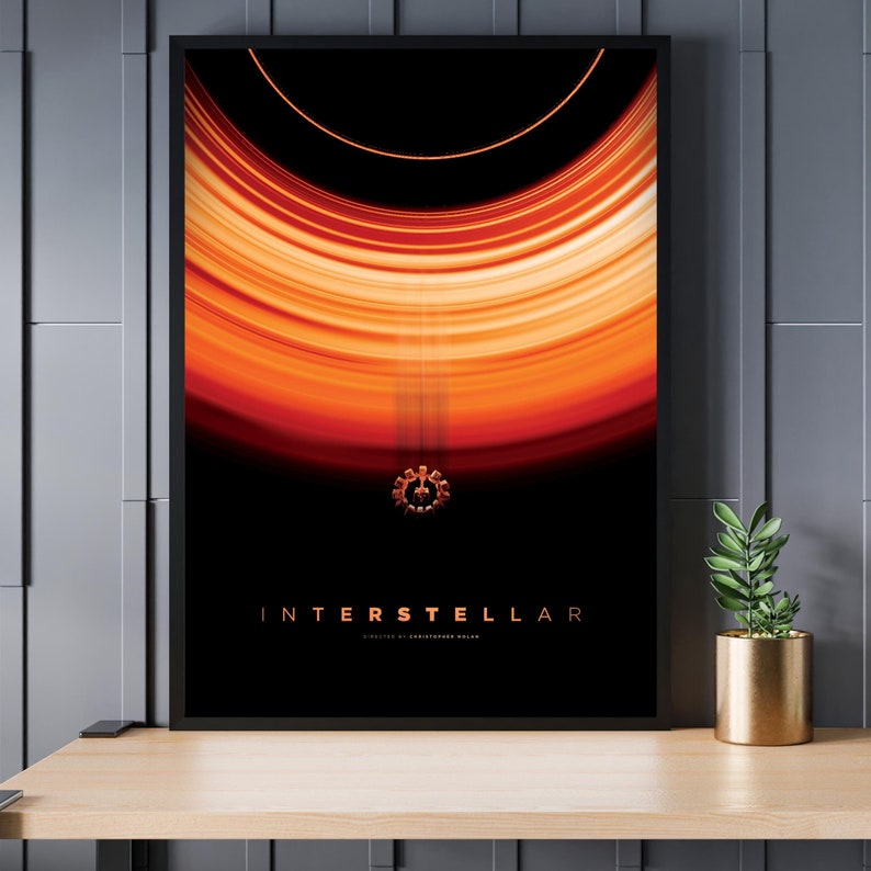 Interstellar Movie Print | Movie Poster | Film Print | Wall Art ...
