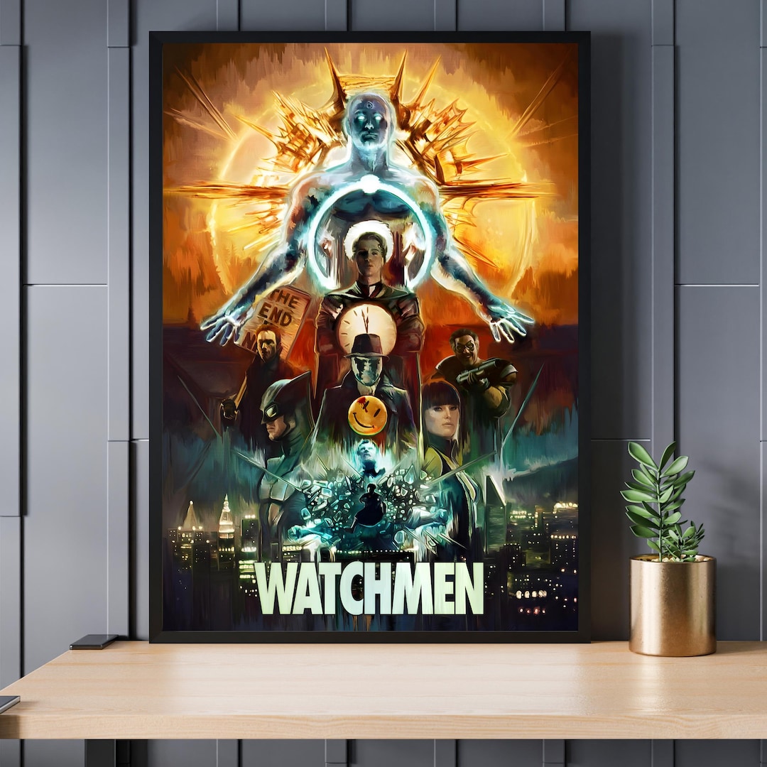 Watchmen Movie Print | Movie Poster | Film Print | Wall Art | Cinema ...