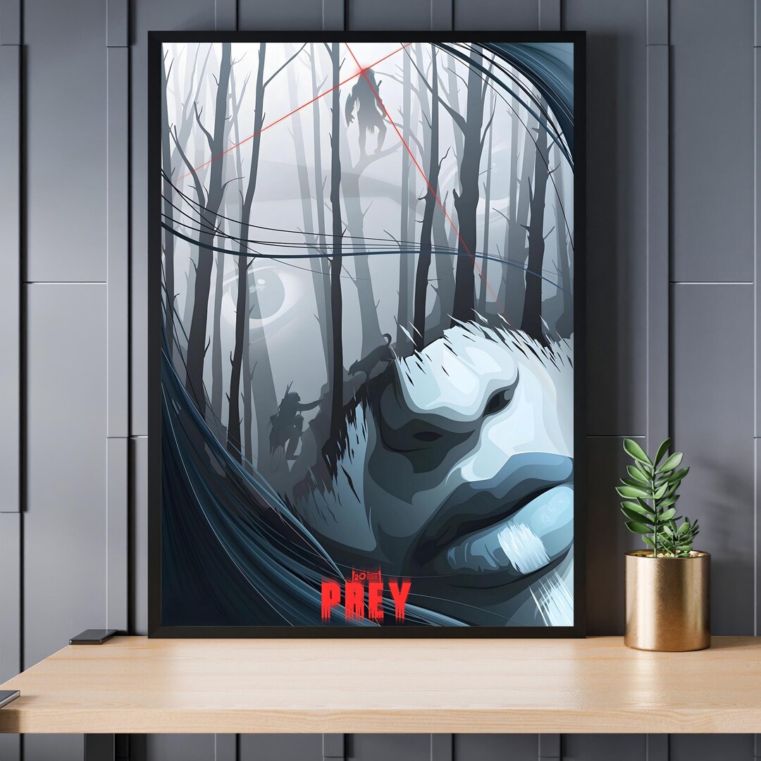Prey Movie Print V3 | Movie Poster | Film Print | Wall Art | Cinema | Room Decor | Film Art ...