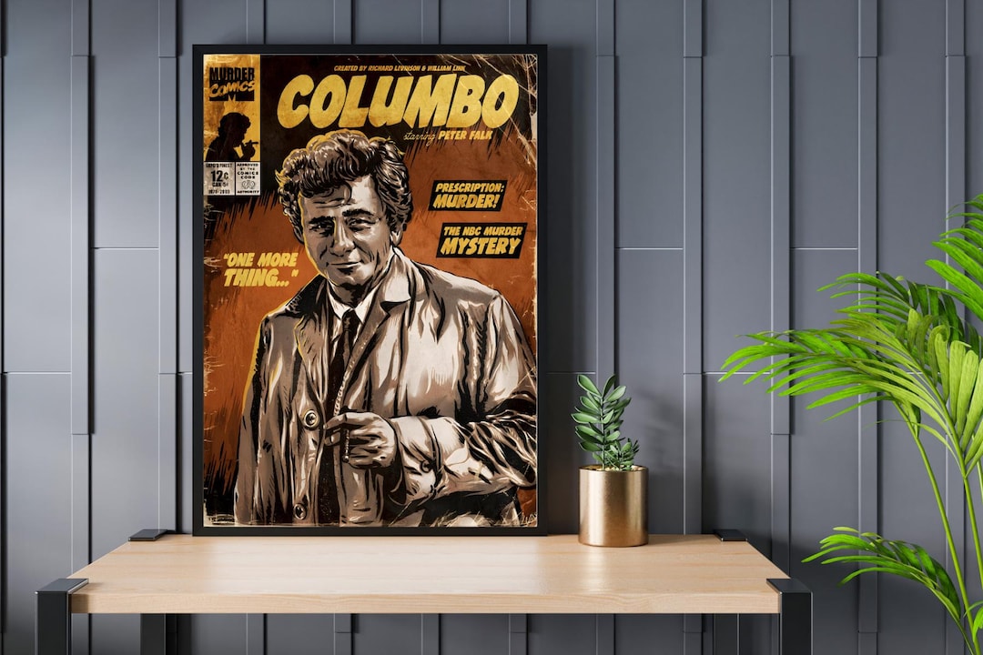 Columbo TV Print | Movie Poster | Film Print | Wall Art | Cinema | Room ...