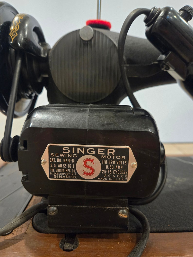 1947 Singer Sewing Machine - Etsy