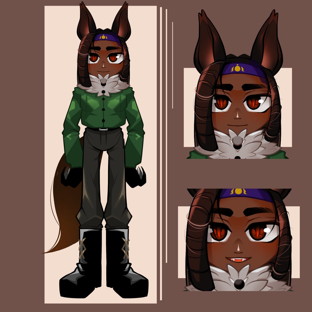 Male Fox Vtuber Model - Etsy