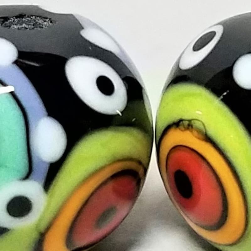 Large Lampwork Beads - Etsy