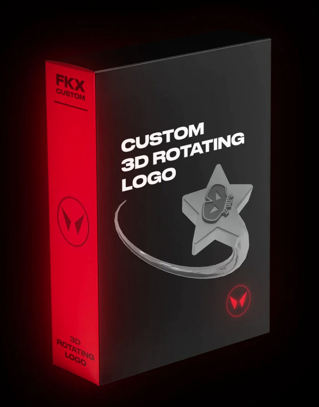 3D Spinning Logo - Etsy