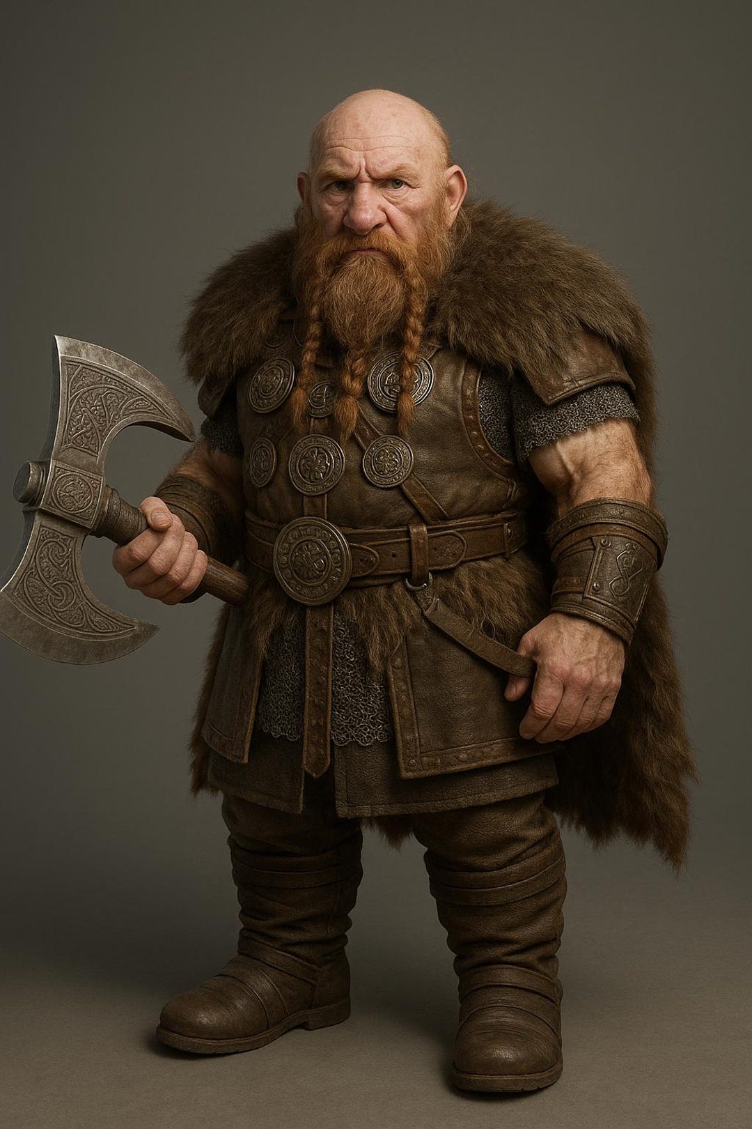 Dwarf Warrior STL File – Highly Detailed 3D Model for Printing - Etsy