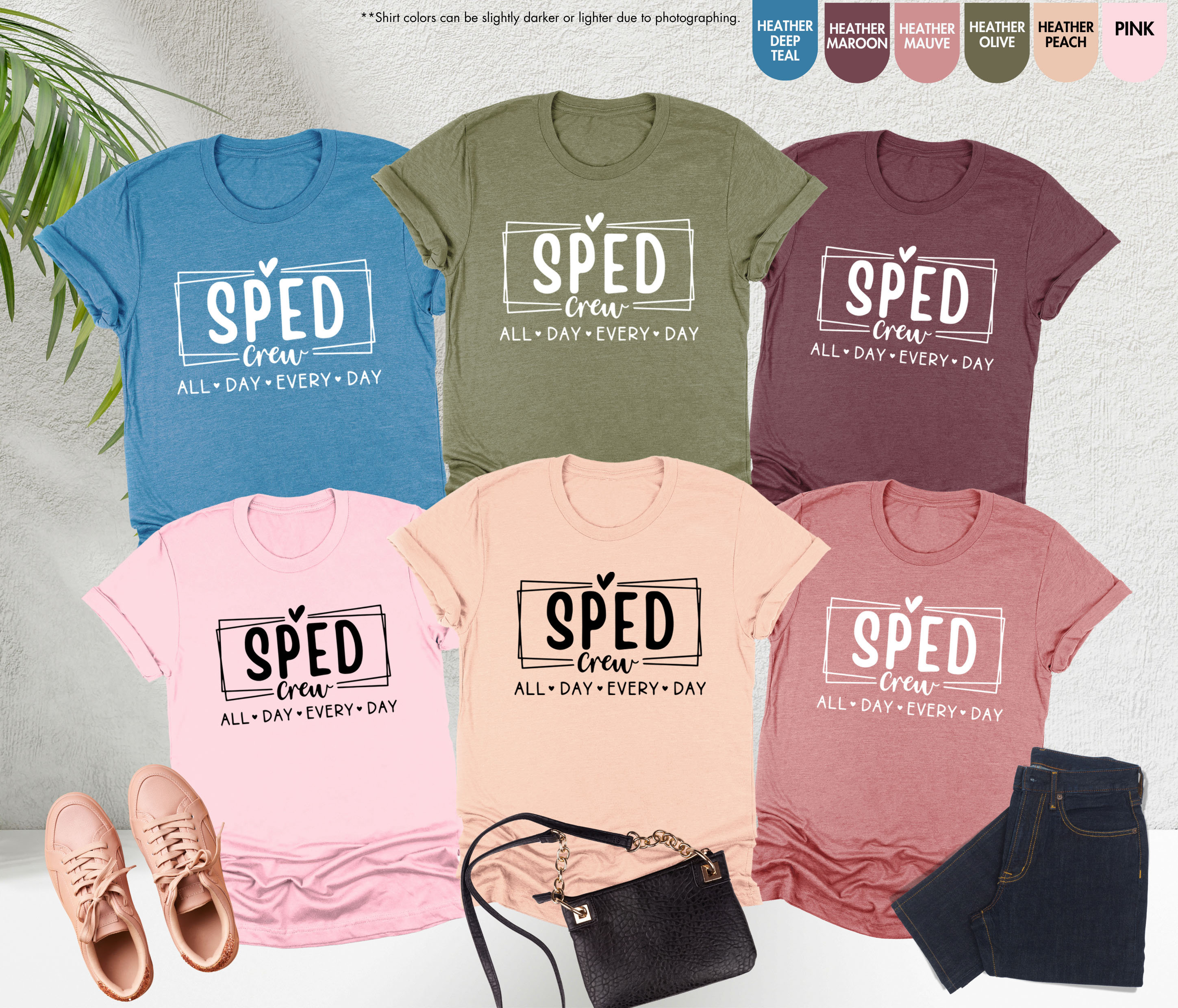 Sped Crew Shirt, Sped Teacher Shirt, Cute Teacher Gift, Back to School ...
