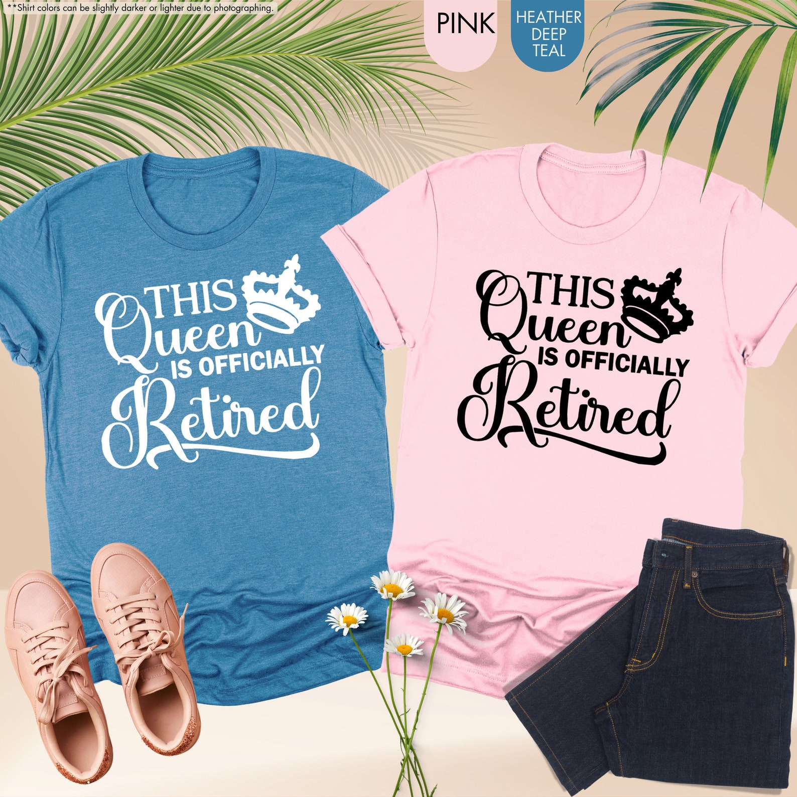 This Queen is Officially Retired Shirt, Retirement Shirt, Retired Women ...