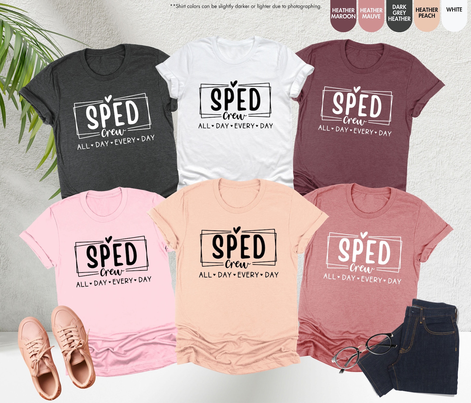Sped Crew Shirt, Sped Teacher Shirt, Cute Teacher Gift, Back to School ...