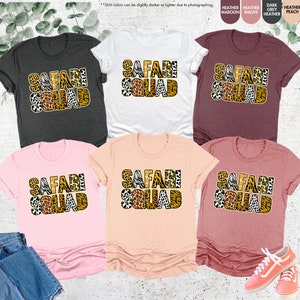 Safari Squad Shirt, Safari Trip Shirt, Wild Animal Lover Shirt, African ...