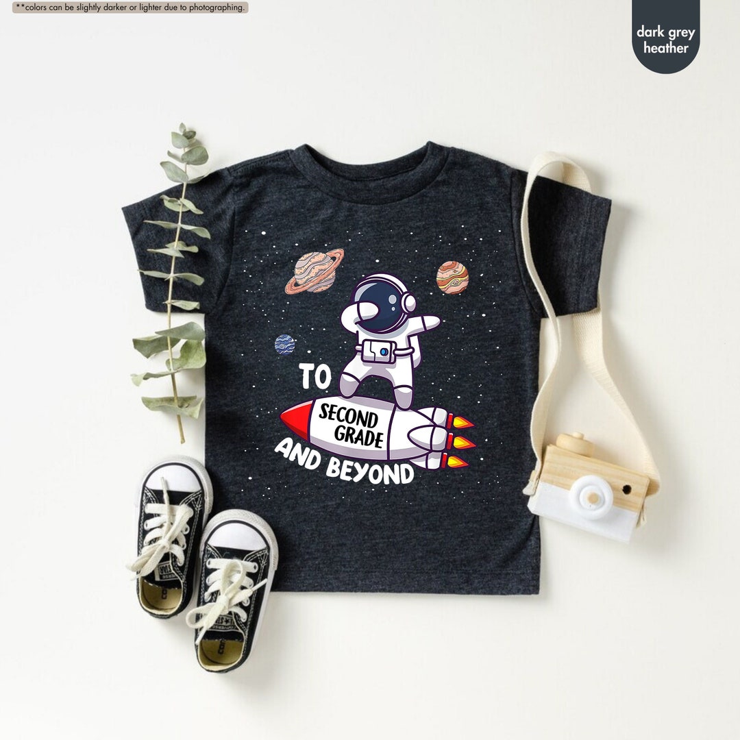 Kids Back to School Shirt, Second Grade Kids Shirt, Custom Kids School ...