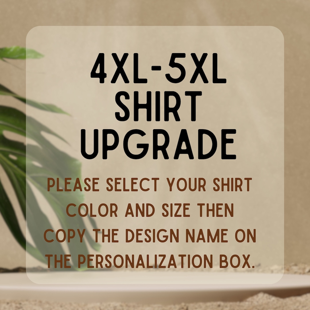 4xl-5xl Shirt - Etsy