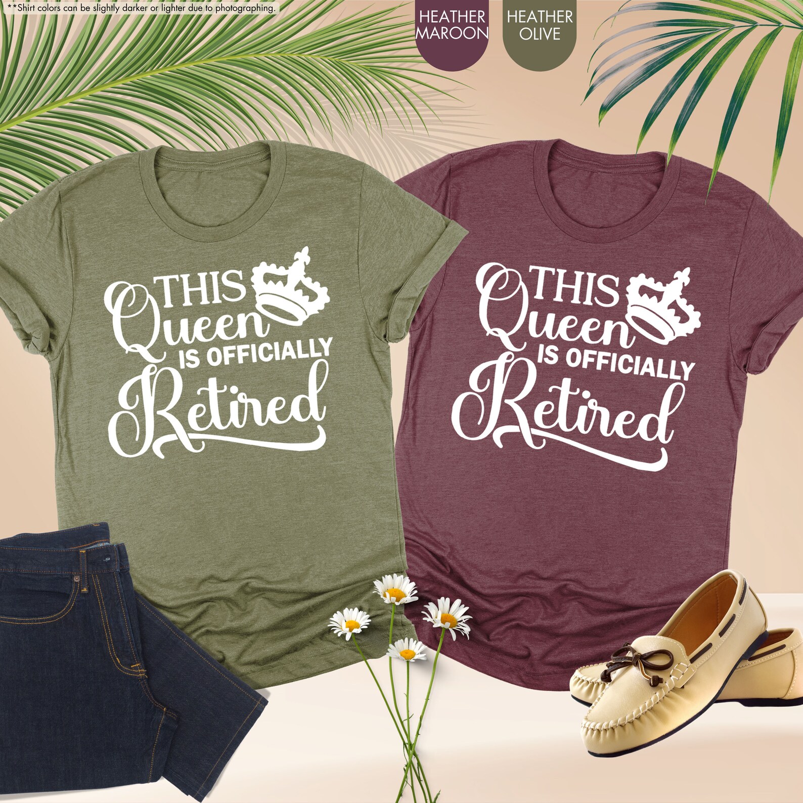 This Queen is Officially Retired Shirt, Retirement Shirt, Retired Women ...