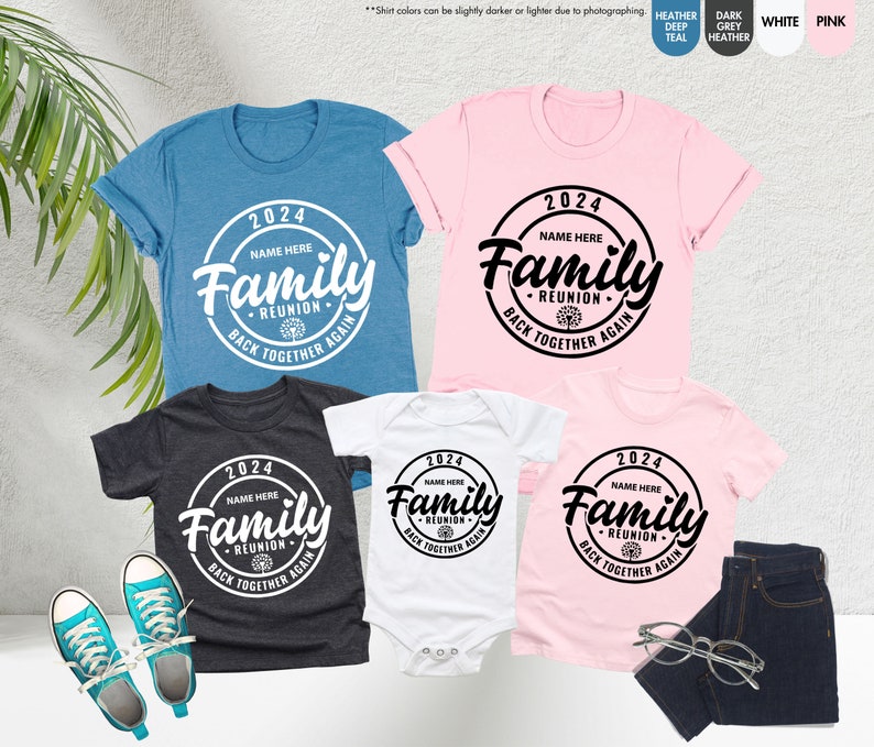 Family Reunion Shirt, Back Together Again Shirt, Custom Family Name ...