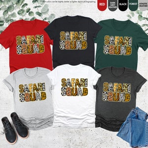 Safari Squad Shirt, Safari Trip Shirt, Wild Animal Lover Shirt, African ...