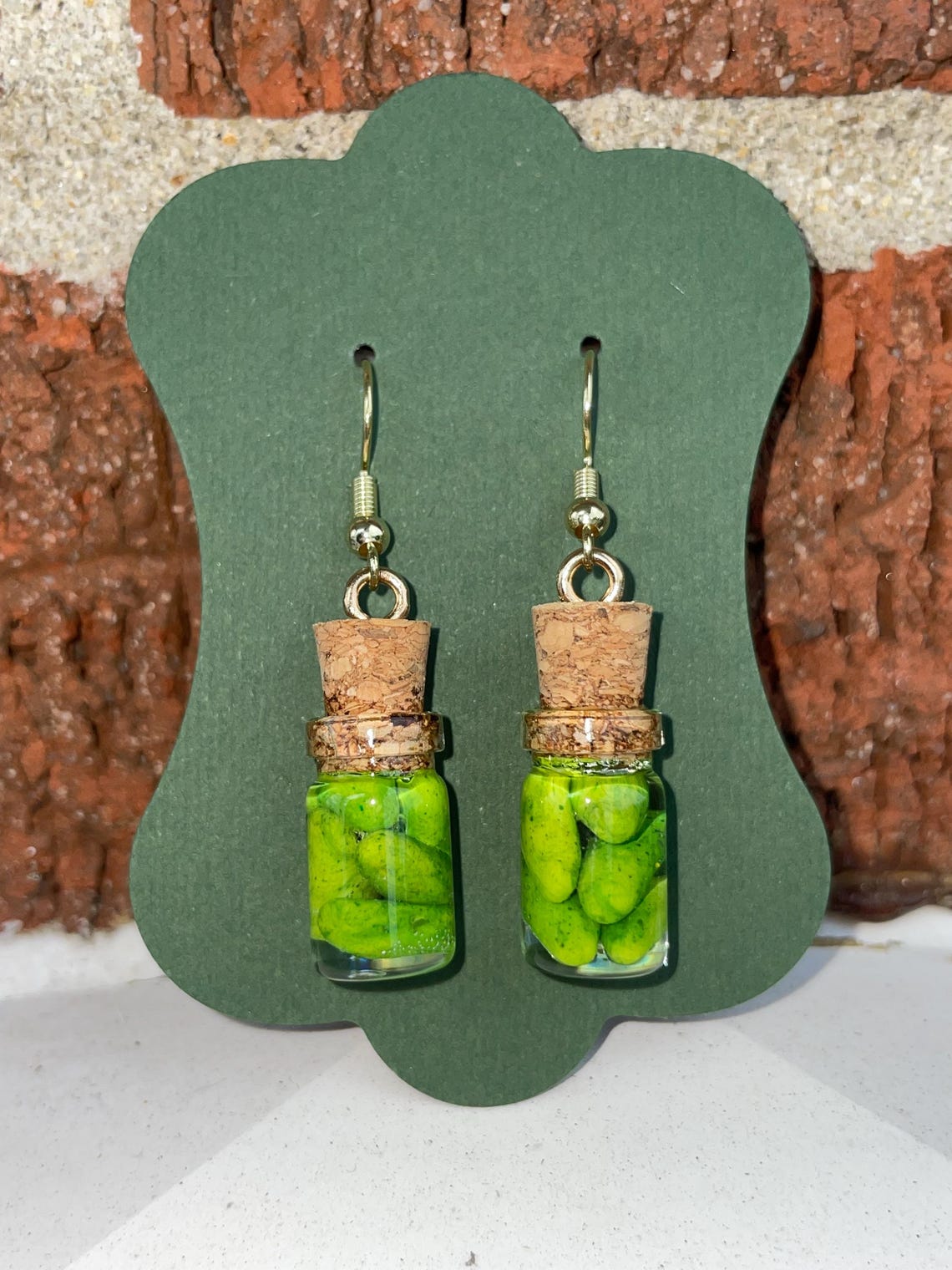 Mini Pickle Jar Earrings (new) - Etsy