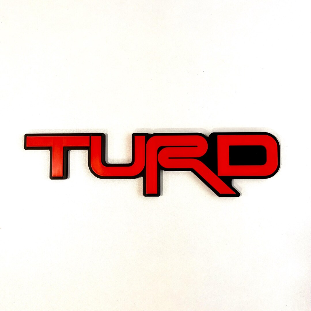 Turd TRD Toyota Sign - Etsy