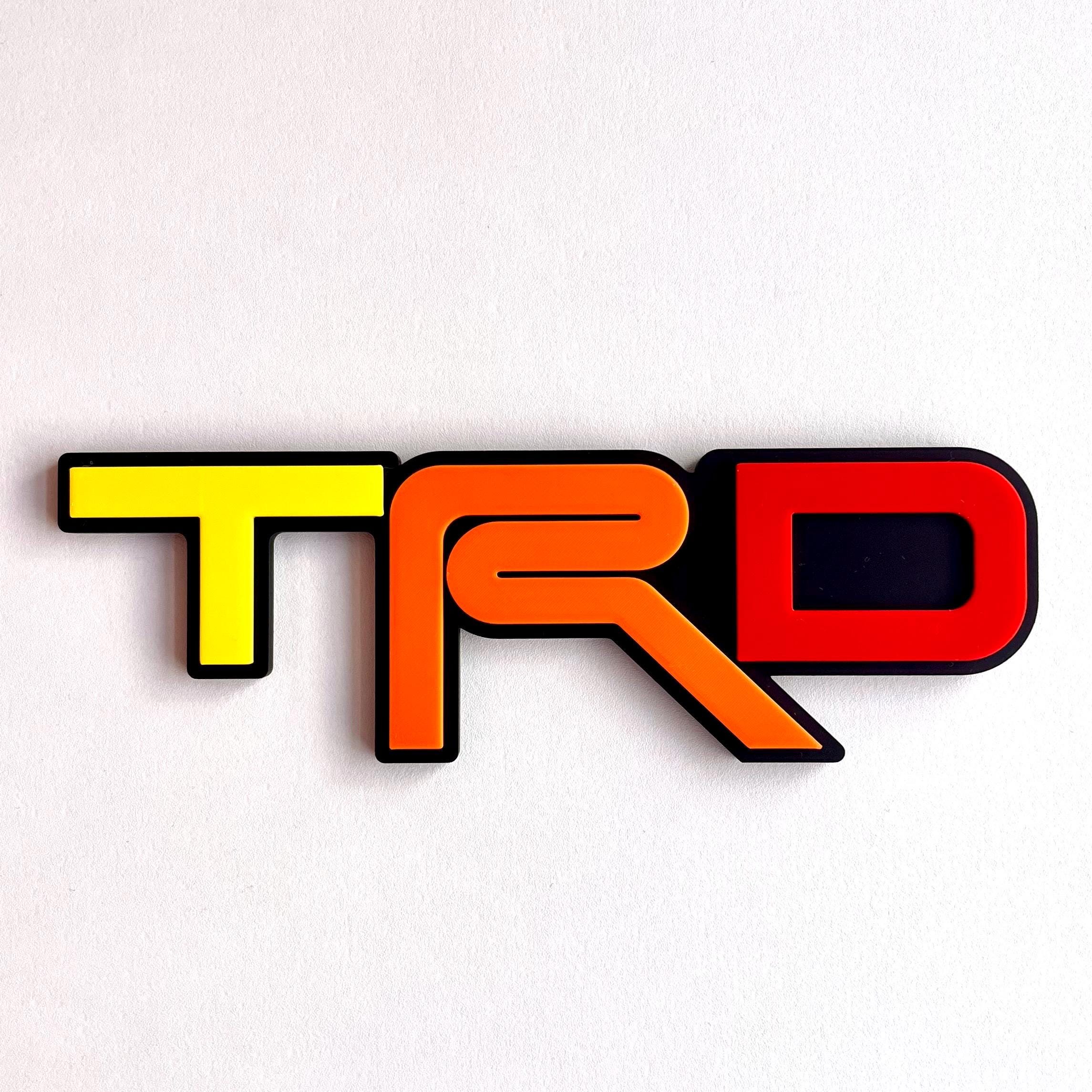 Retro Toyota TRD Emblem - Etsy