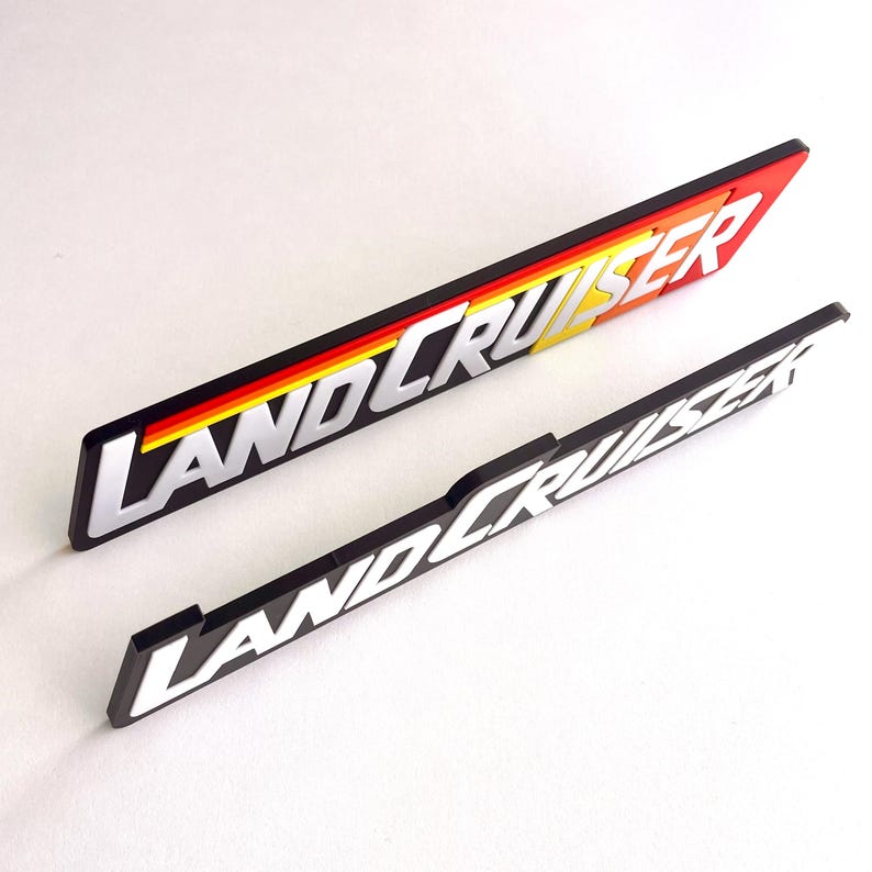 Retro Toyota Landcruiser Emblem - Etsy