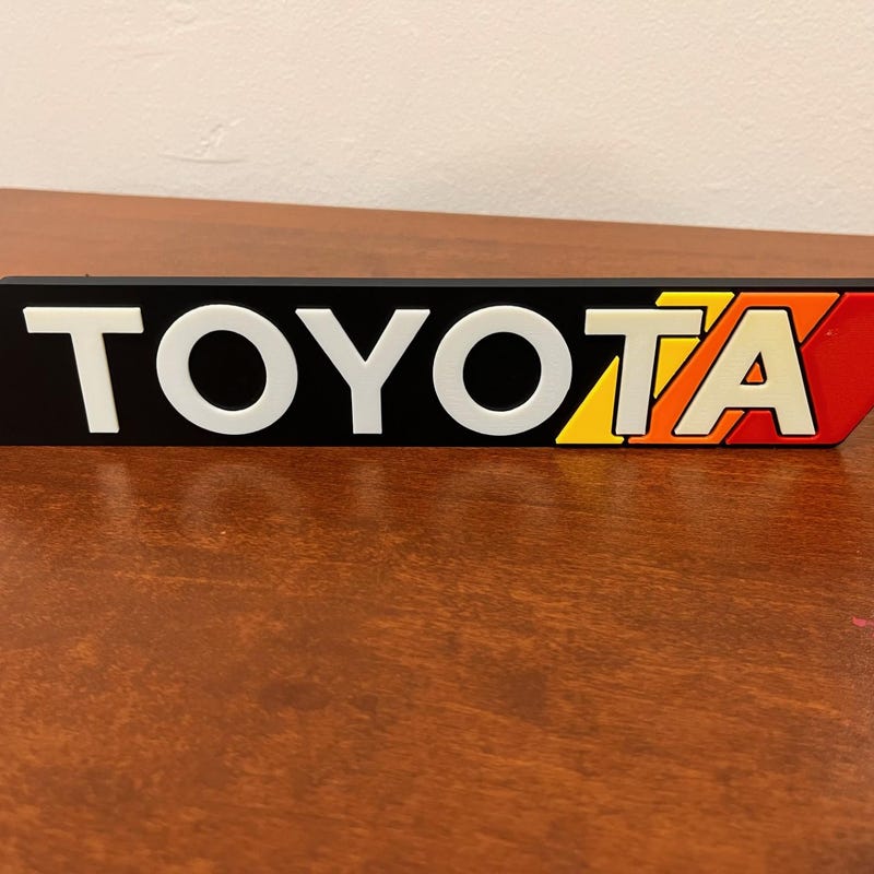 Toyota Retro Stripes - Etsy