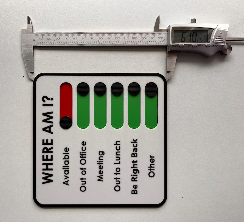 Where Am I? Office Door Sign - Etsy