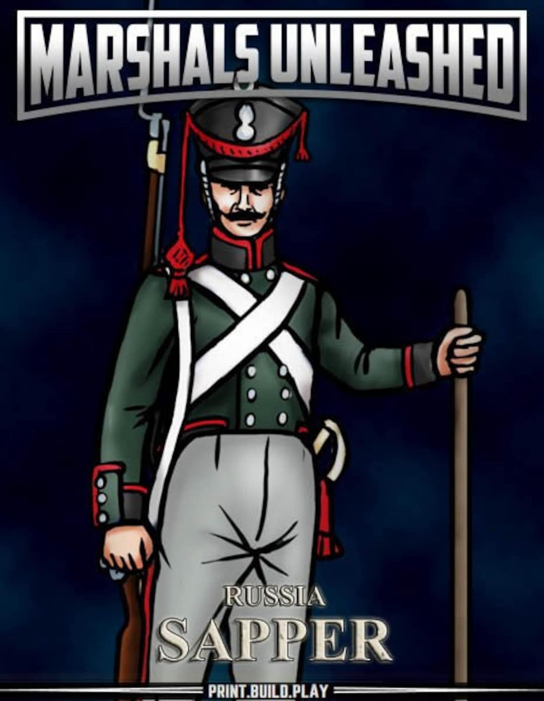 Miniature Wargaming - Russian Sappers Engineers - Napoleonic - Etsy