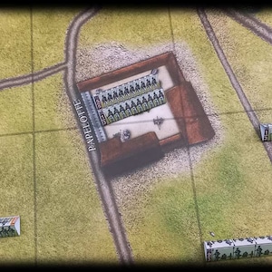 The Battle of Waterloo Board Game, Napoleonic Wargaming, Complete Map ...