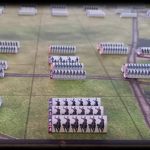 The Battle of Waterloo Board Game, Napoleonic Wargaming, Complete Map ...