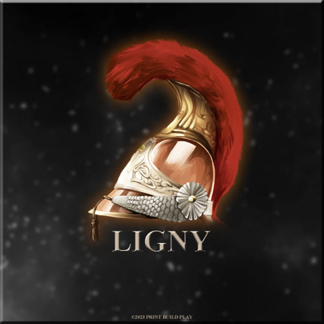 Napoleonic Battle Map of Ligny, Wargaming Terrain and Miniature ...