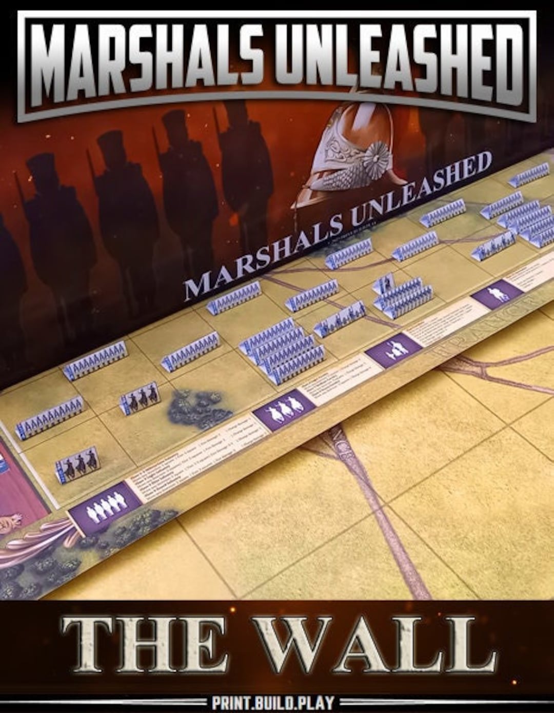 Deployment Wall - Napoleonic Wargaming, Miniatures and Battle Maps. - Etsy