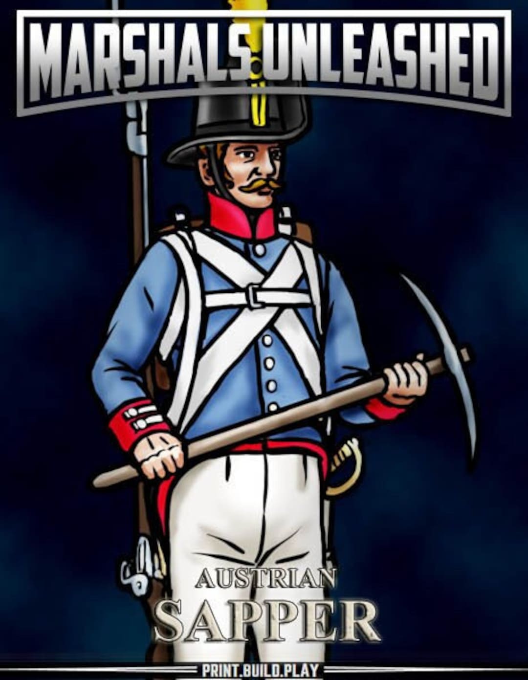 Miniature Wargaming - Austrian Sappers Engineers - Napoleonic - Etsy