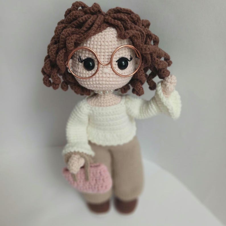 Margot Crochet Doll Pattern, Base Doll and Clothes PDF (english/spanish ...