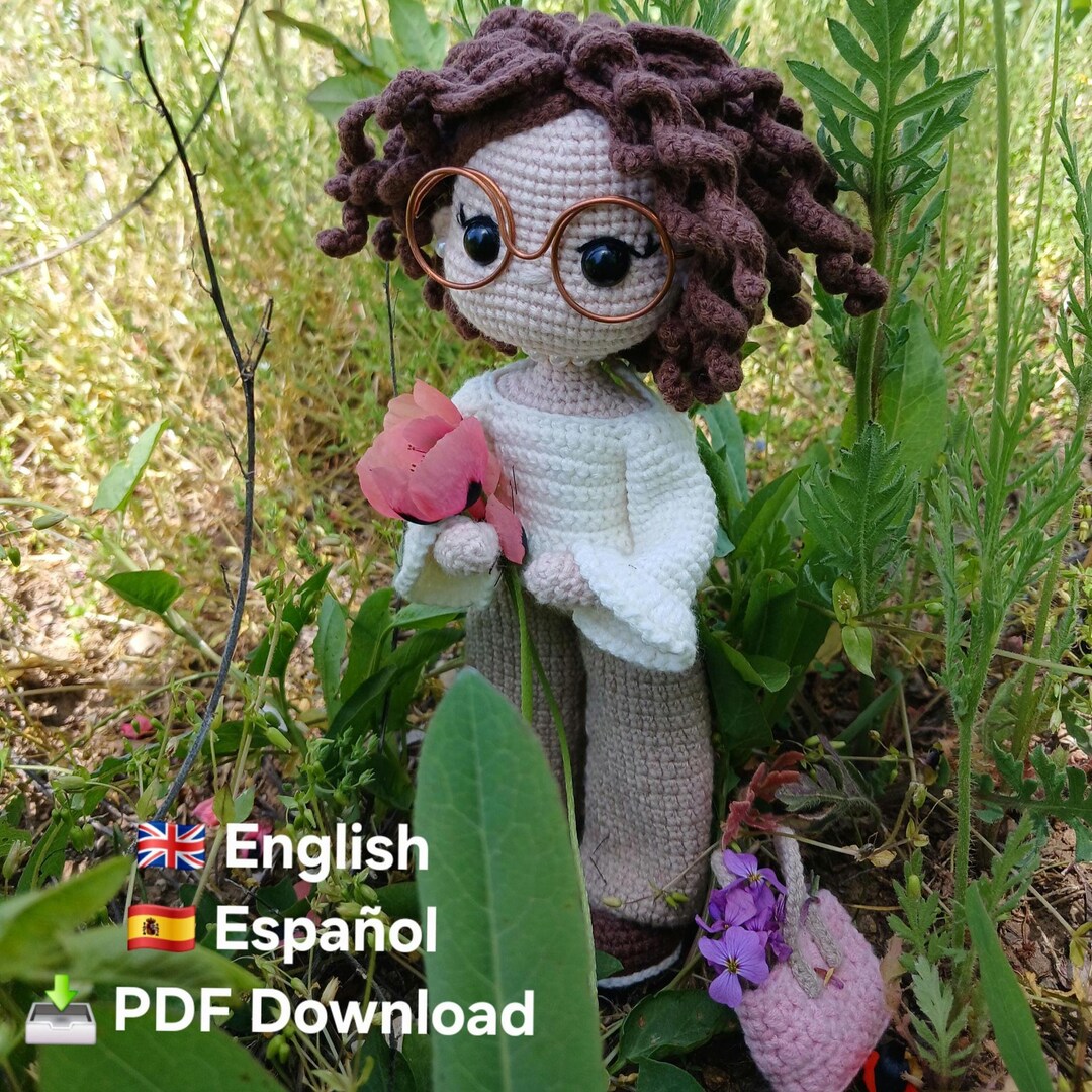 Margot Crochet Doll Pattern, Base Doll and Clothes PDF (english/spanish ...