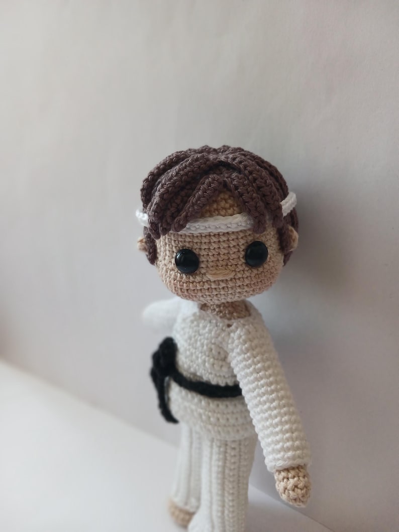 English&spanish Amigurumi Karate Crochet Doll Pattern 20 Cm Pdf ...