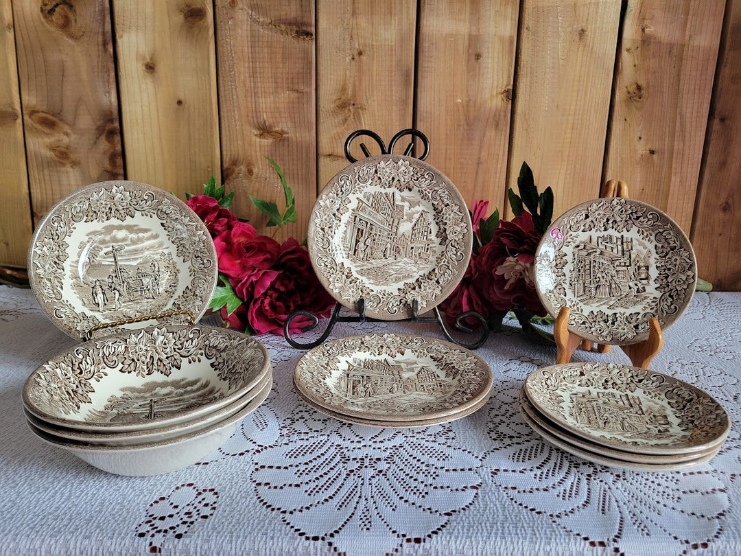 Vintage English Ironstone Tableware Multiple Bowls 4, Bread & Butter ...